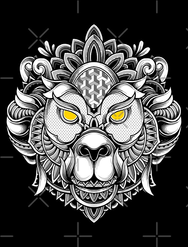 "Ornate Monkey" by GODZILLARGE | Redbubble