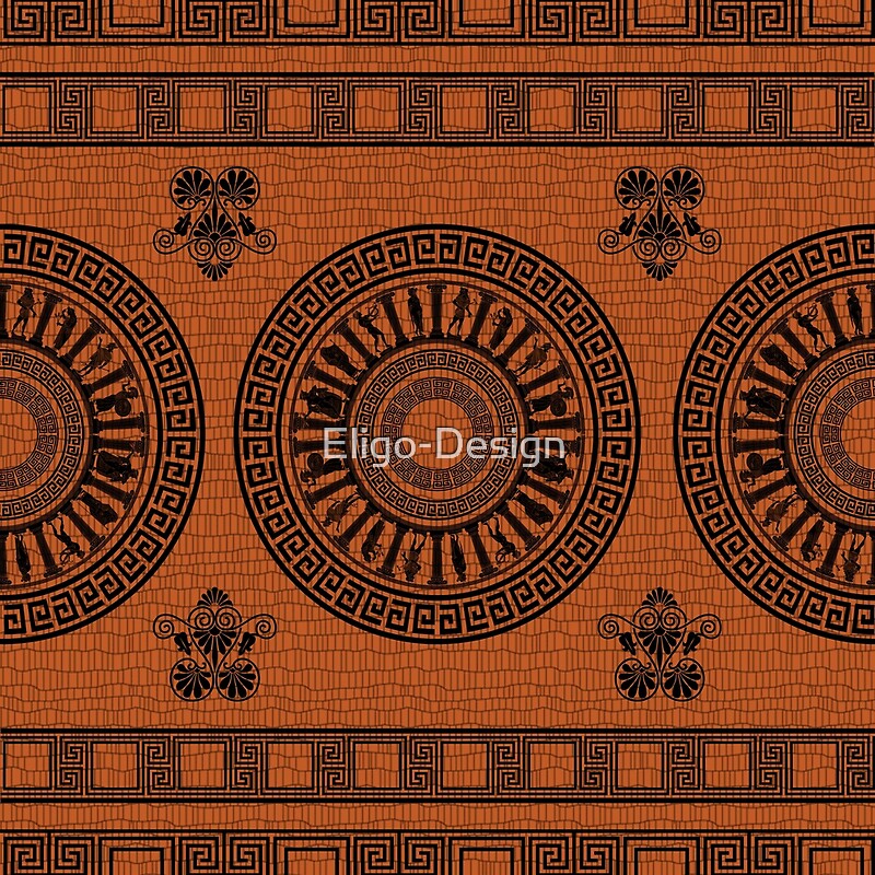 "Greek Gods Pattern" by Eligo-Design | Redbubble
