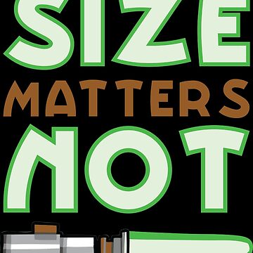 "Size Matters Not" Baby T-Shirt for Sale by Indigo72 | Redbubble