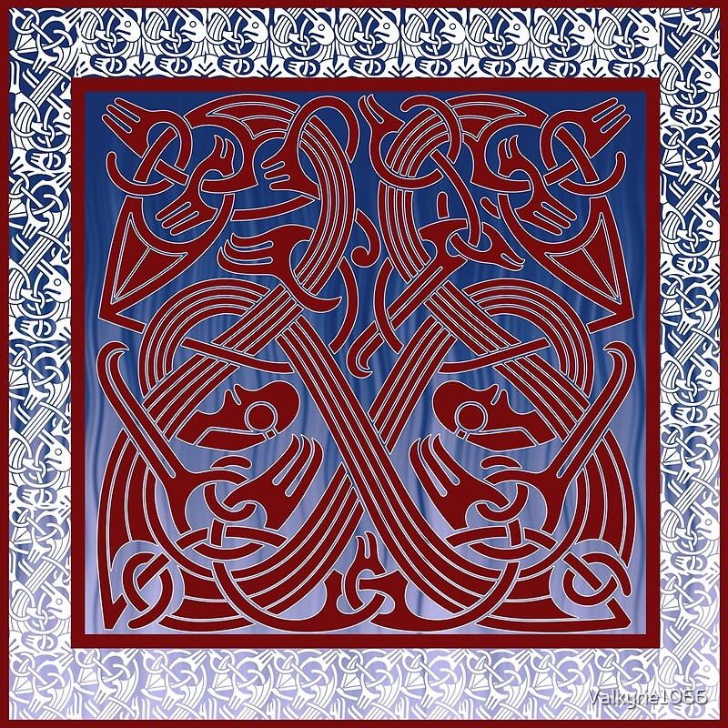 "Nordic Inspired Borre Style Viking Age Design with a Modern Twist." by ...