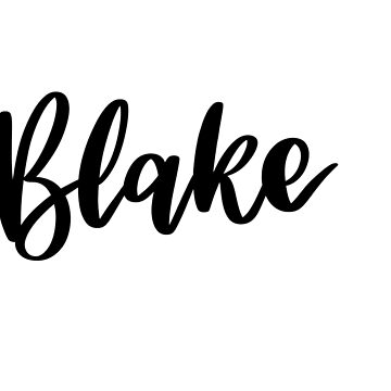 "Blake " Sticker for Sale by ellietography | Redbubble