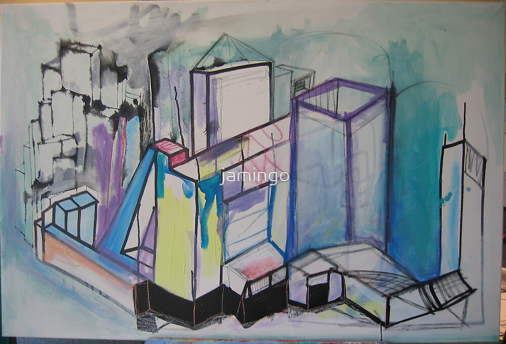 "Ghost town" by jamingo | Redbubble