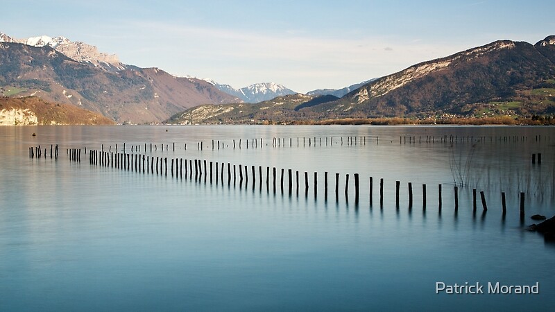 "Early spring on Annecy lake" by Patrick Morand | Redbubble