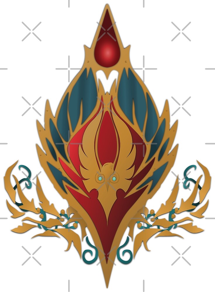 "Blood Elf Crest" by Cuukiee | Redbubble