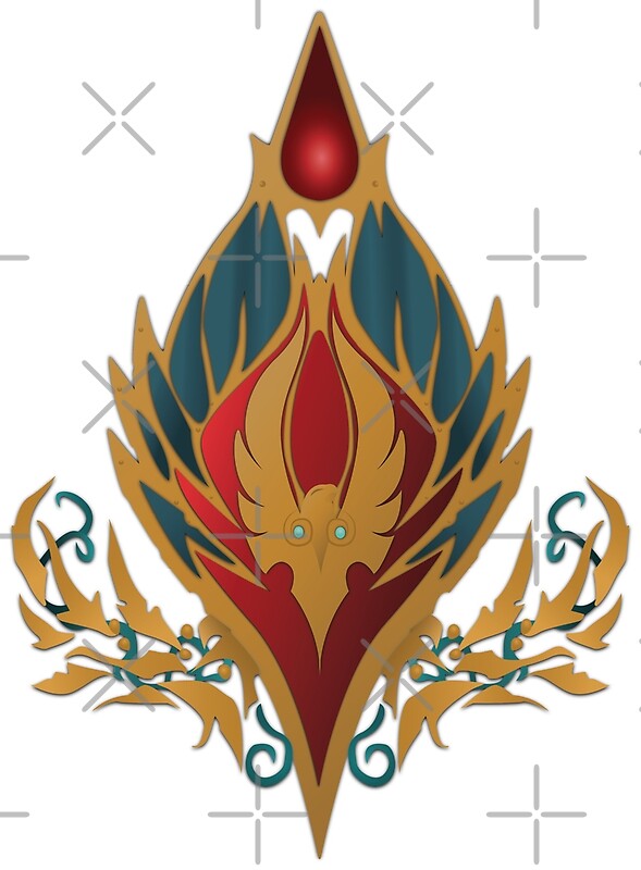 "Blood Elf Crest" by Cuukiee | Redbubble