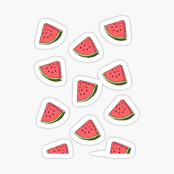 Watermelon Stickers | Redbubble