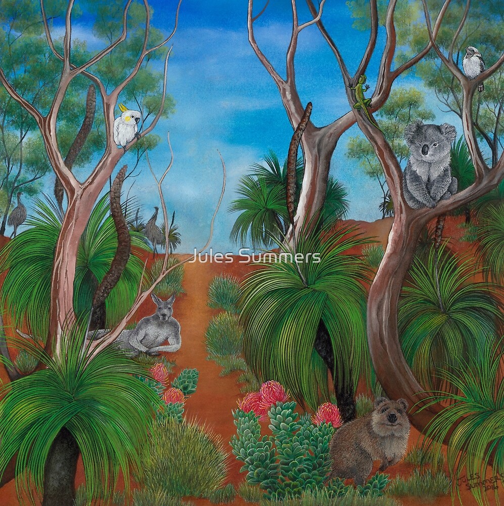 "'Cool Aussie Charm'" by Jules Summers | Redbubble