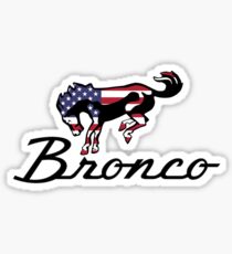 Bronco: Stickers | Redbubble