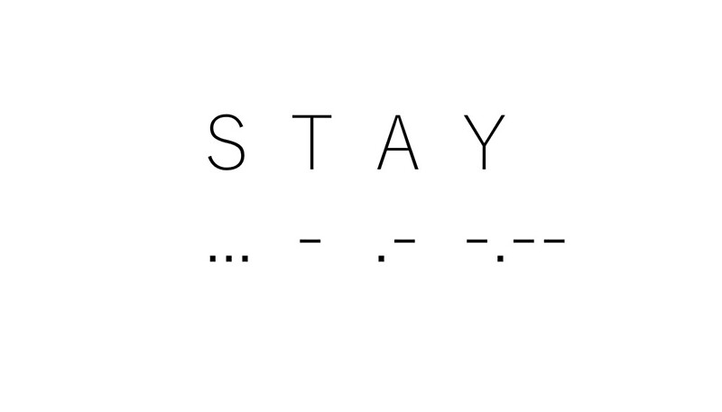 "Love Transcends Time and Space - STAY Morse Code Interstellar ...