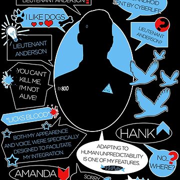 "Connor_Quote" Sticker for Sale by KanaHyde | Redbubble