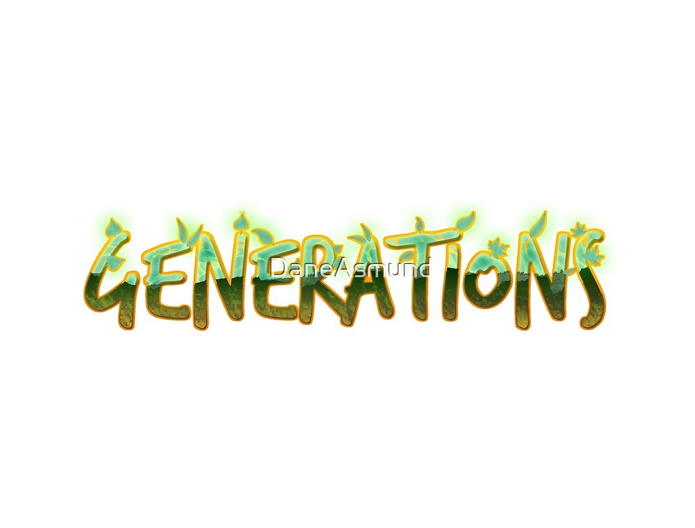 "Generations official logo" by DaneAsmund | Redbubble