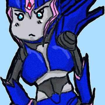 "Chibibot Arcee" Sticker for Sale by OperationVanit | Redbubble