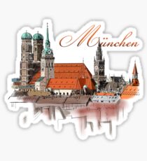 Munich Stickers | Redbubble