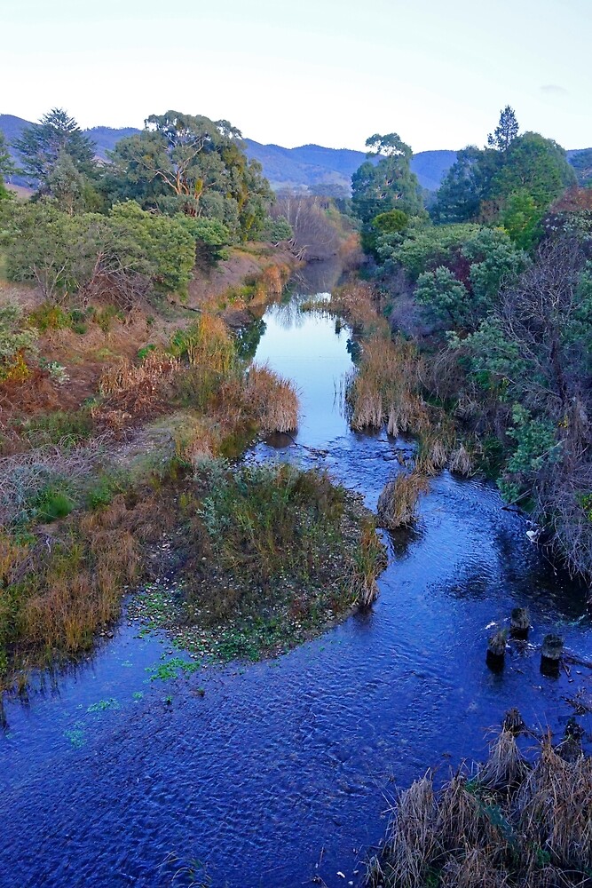 "Dawn on the Tambon River" by Harry Oldmeadow | Redbubble