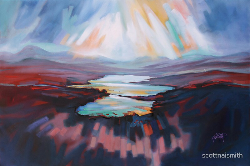 "Loch Gary Colours" by scottnaismith | Redbubble