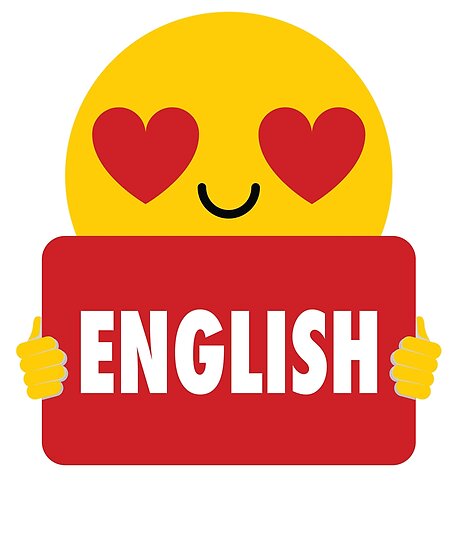 "English Emoji Heart Eye Shirt T-Shirt Tee" Poster by teeandmee | Redbubble