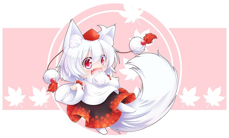 "Touhou Project - Chibi Momiji" by scionofaiur | Redbubble