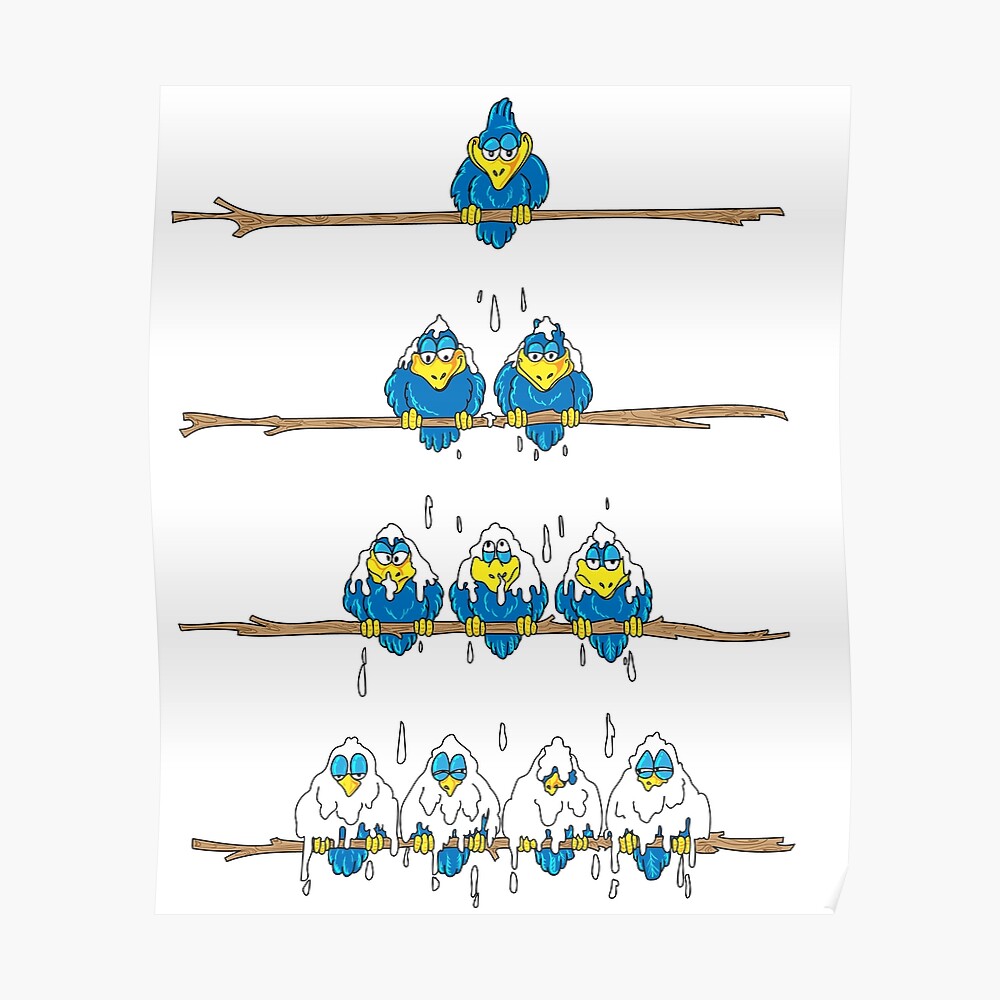 "Bird shit" Poster by Moonpie90 | Redbubble