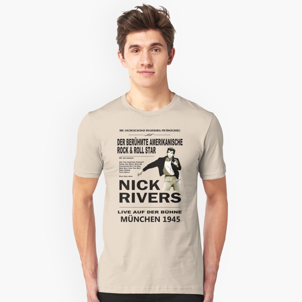 "Top Secret - Nick Rivers Concert Poster" T-Shirt by UnconArt | Redbubble