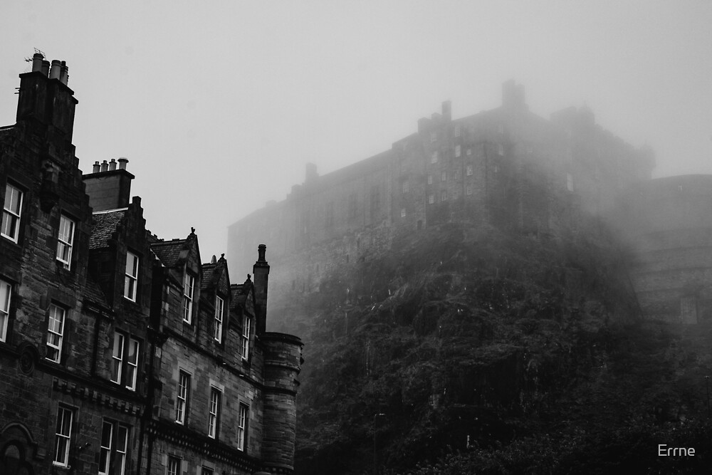 "Under the Foggy Castle" by Errne | Redbubble