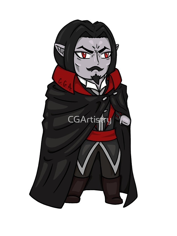 "Vlad Dracula Tepes - Castlevania" by CGArtistry | Redbubble