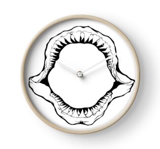 "shark jaws fishing" by hookink | Redbubble