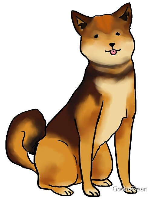 "Shiba Inu - Toasted" by GoobyBean | Redbubble