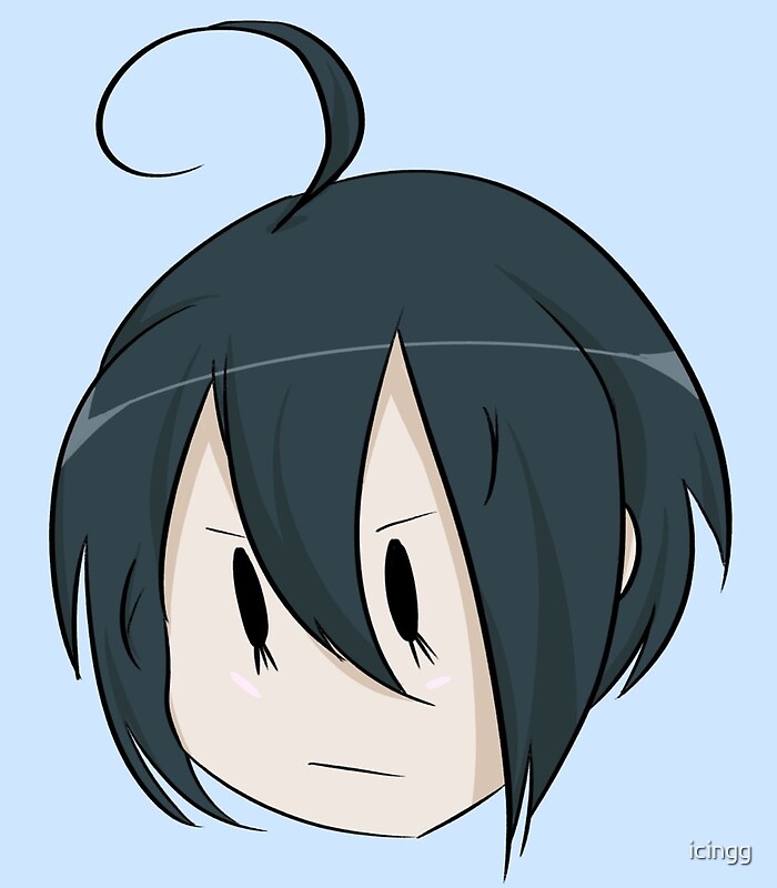 "Shuichi Saihara Chibi" by icingg | Redbubble