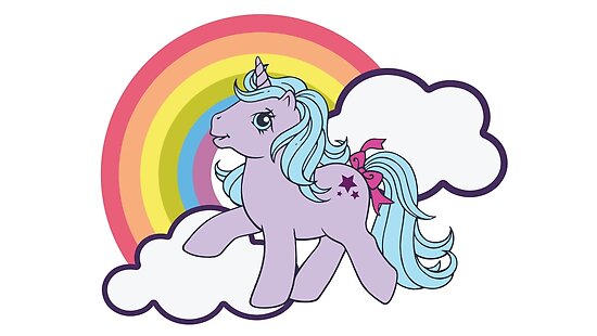 "My Little Pony - 80s" Poster by hellolen | Redbubble