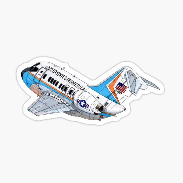 Air Force One Stickers | Redbubble