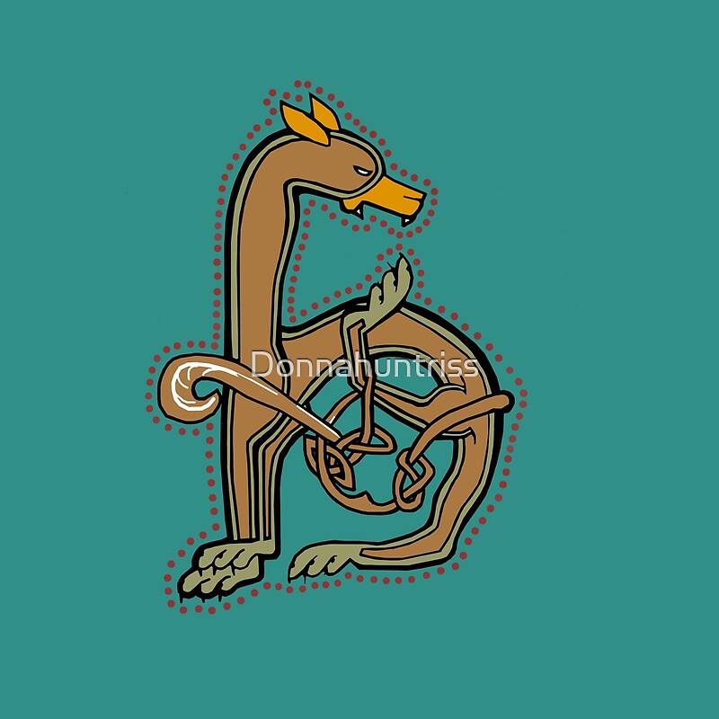"Celtic Hound Letter H 2018" by Donnahuntriss | Redbubble