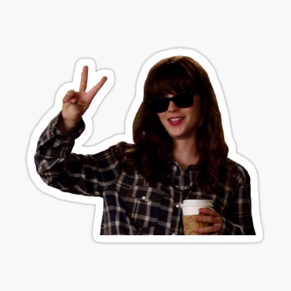 New Girl Stickers | Redbubble