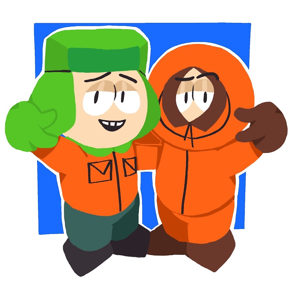 "Kyle and Kenny - South Park" by Raygrillmasta | Redbubble