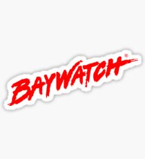 Baywatch Stickers | Redbubble