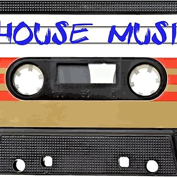"House Music" Sticker for Sale by RestlessSoul | Redbubble
