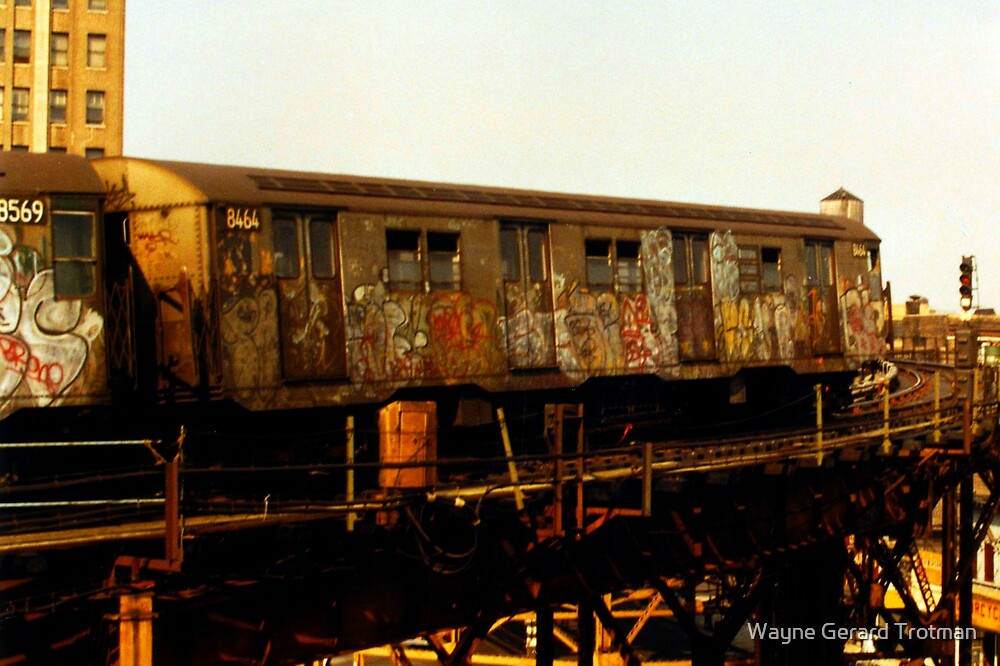"Subway Train" by Wayne Gerard Trotman | Redbubble