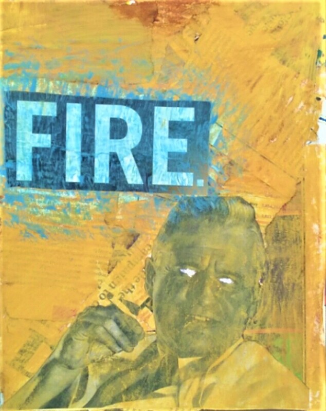 "Fire Collage" by royalblewitup | Redbubble