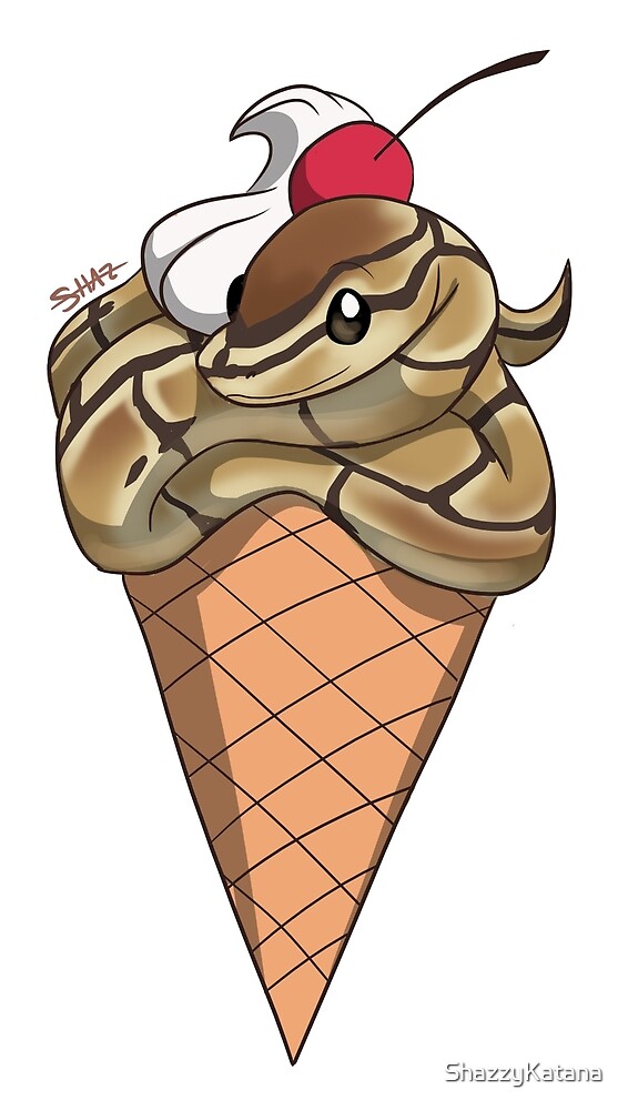 "Bindi Snake Cone" by ShazzyKatana | Redbubble