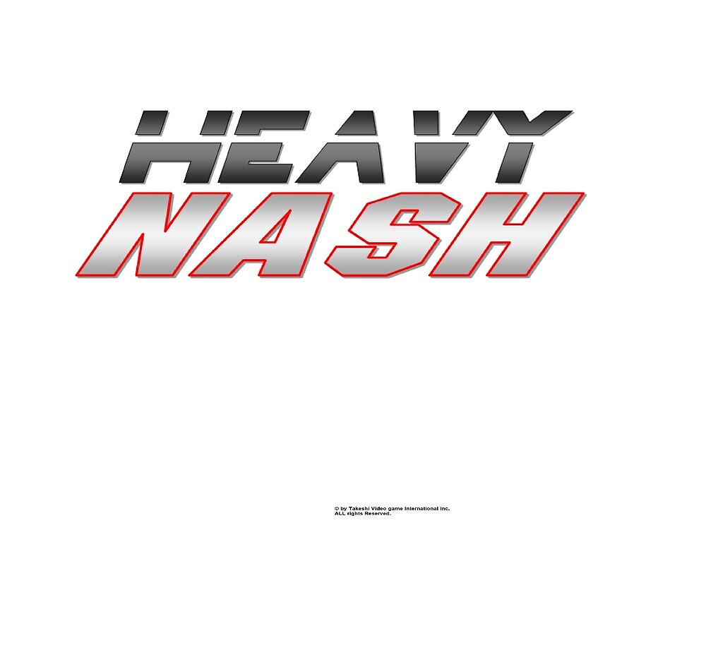 "Heavy Nash Logo" by TakeshiMedia | Redbubble