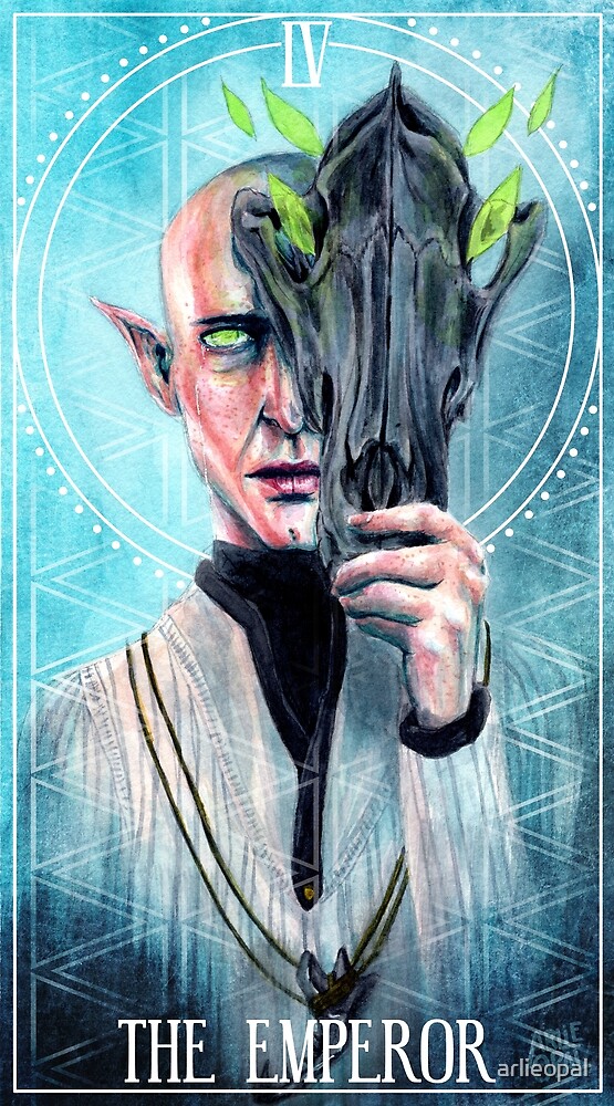 "The Emperor Solas - Dragon Age Tarot Card Illustration" by arlieopal ...