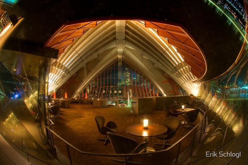 "Sydney Opera House interior" by Erik Schlogl | Redbubble