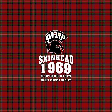"Sharp Skinheads - Tartan" Poster for Sale by EvilGravy | Redbubble