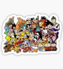 90s Cartoon Stickers | Redbubble
