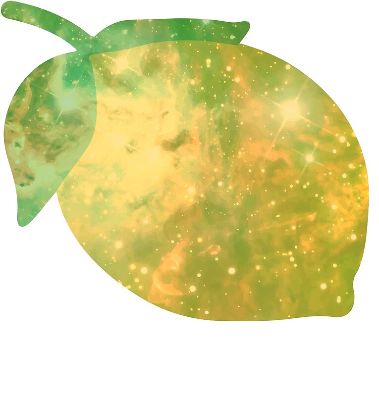 "Galaxy Lemon" by AzraelAbbadon | Redbubble