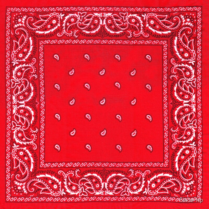 "Red Bandana" by Slade-ftp | Redbubble