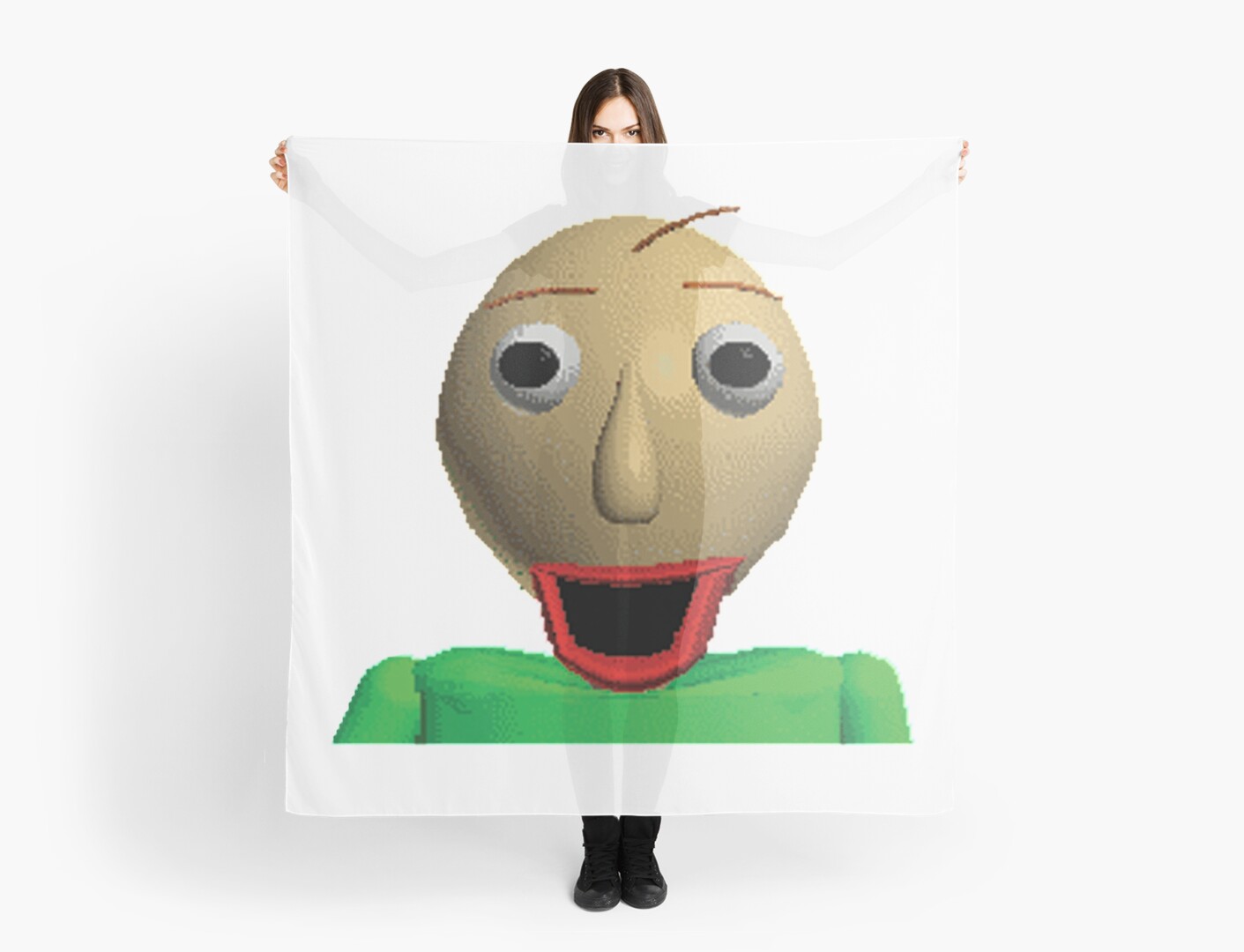 "Happy Baldi in Baldi's Basics in Education and Learning" Scarves by ...