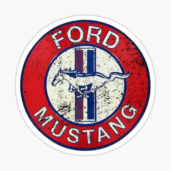 Ford Mustang Stickers | Redbubble
