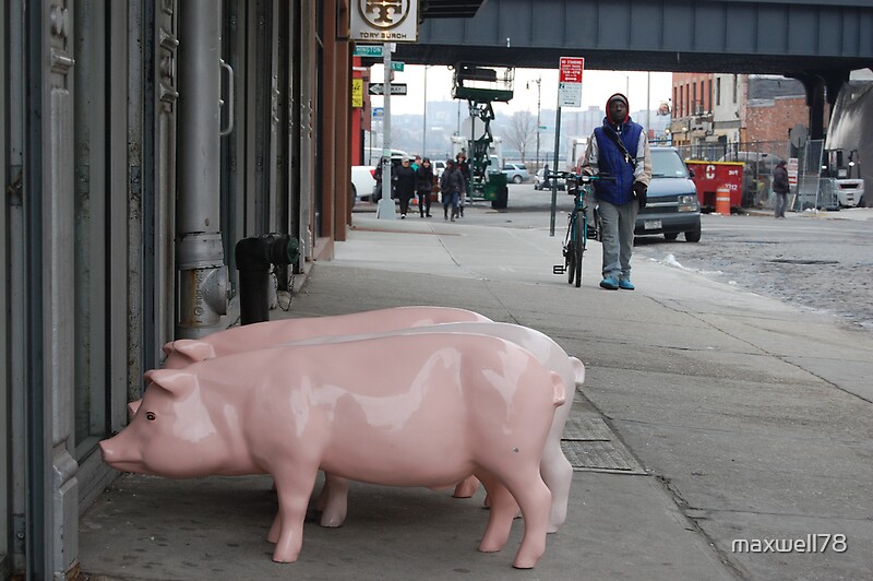 "Fake Plastic Pig" by maxwell78 | Redbubble