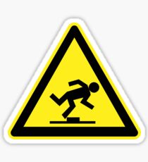 Fall Risk Stickers | Redbubble