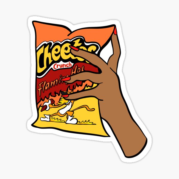 Hot Cheetos Stickers | Redbubble